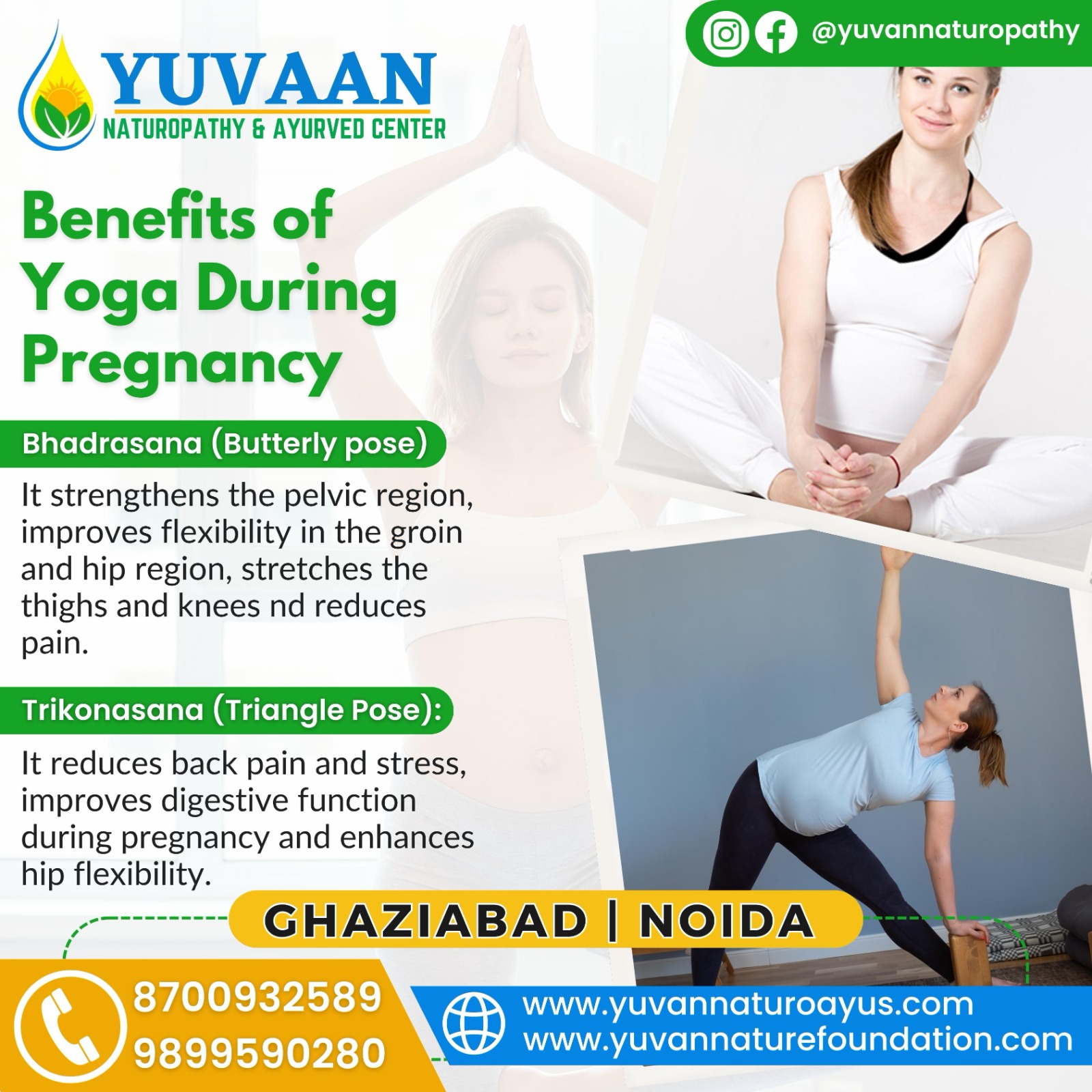 Yoga for Pregnant Women | Health Benefits of Yoga during pregnancy - Yuvaan Nature Foundation
